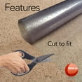 "Resilia Heavy-Duty Clear Plastic Protector - Deluxe Vinyl Floor Runner ...