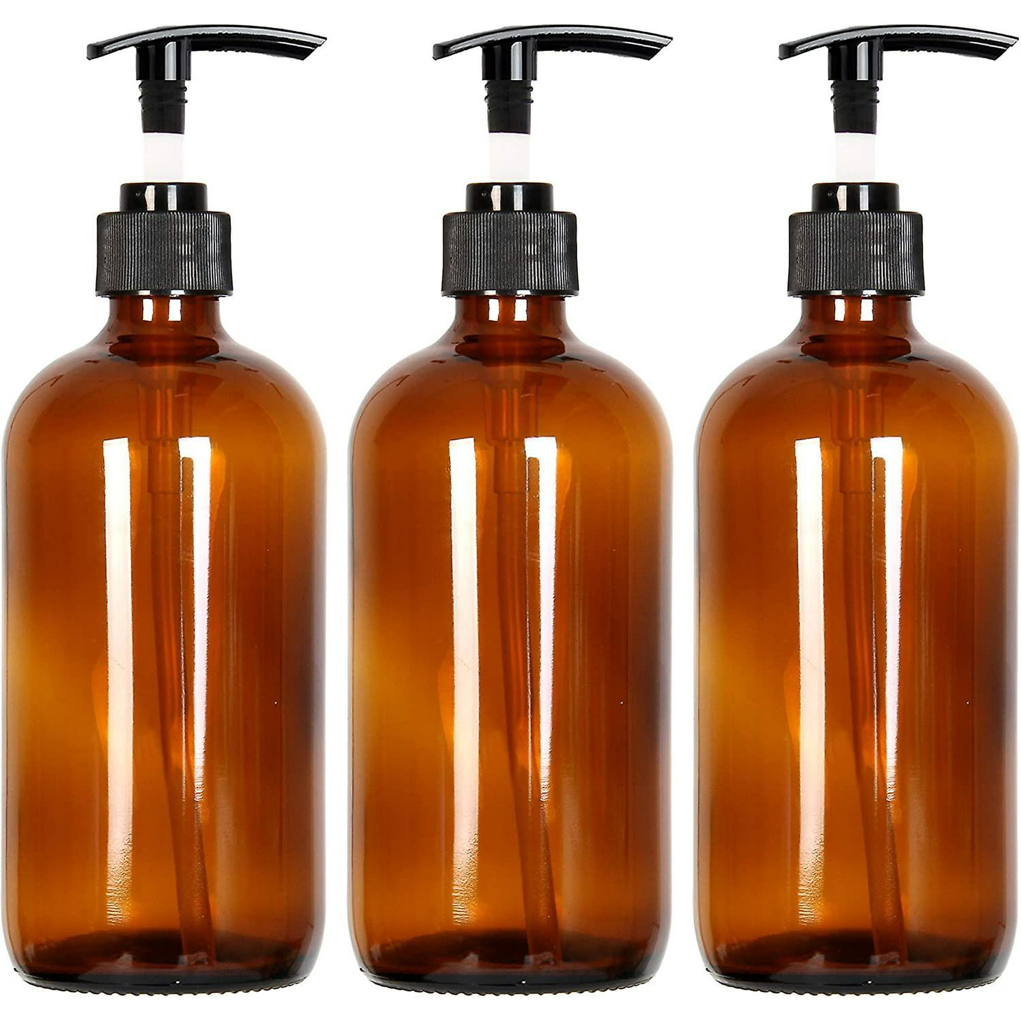 Click here for Yeegool 3 Pack 500ml Empty Amber Glass Pump Bottle... prices