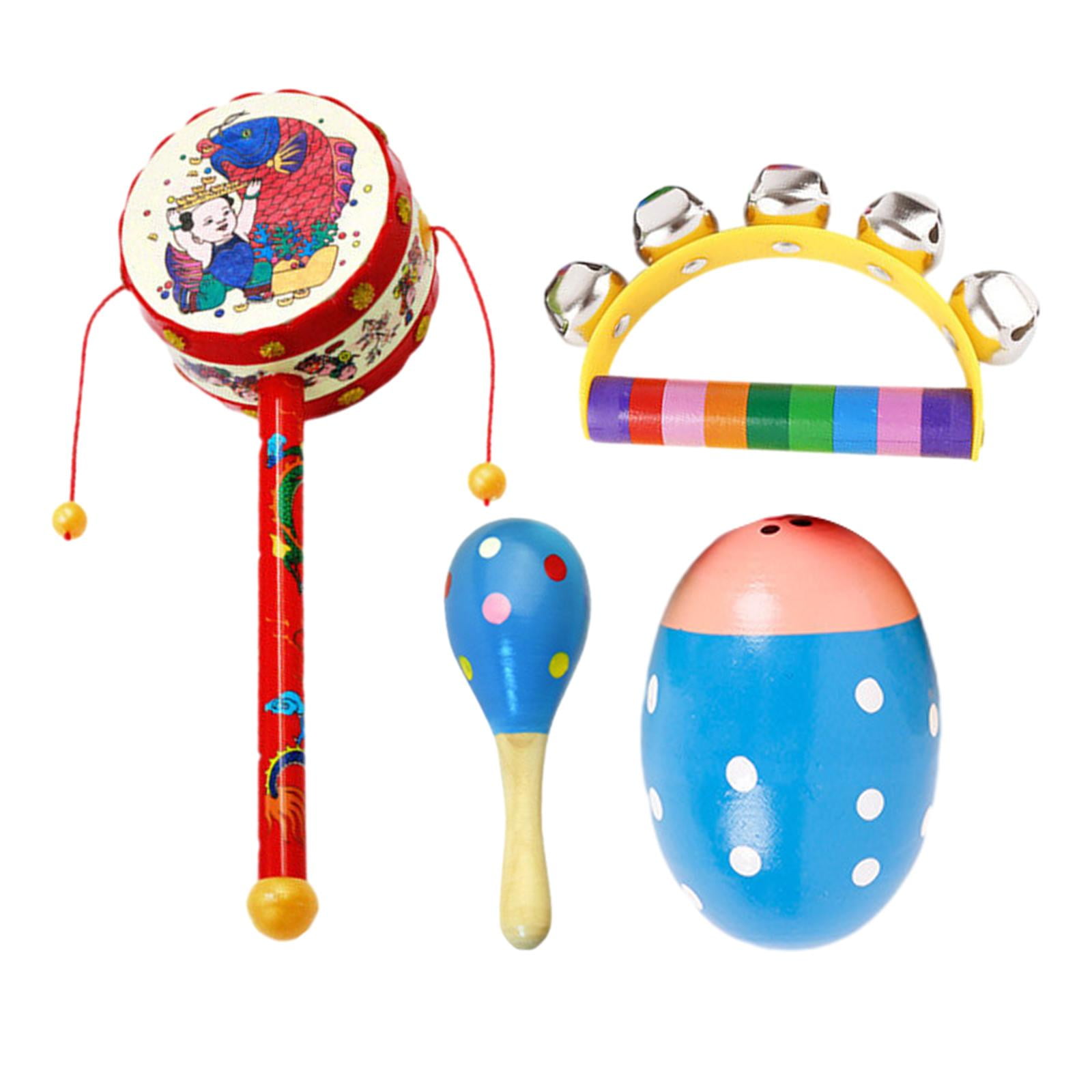 Click here for Lijie 4 Piece Wooden Toy Percussion Set  Premium P... prices