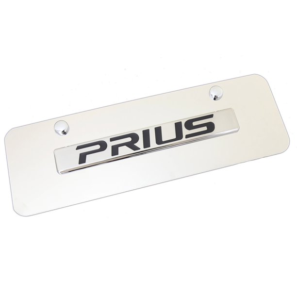 Toyota Prius Mini License Plate (Chrome) - Walmart.com - Walmart.com