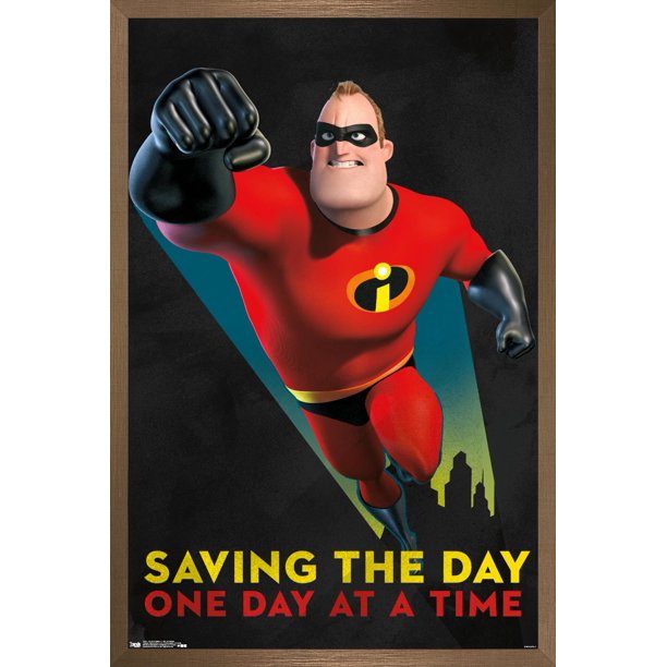 Disney Pixar The Incredibles 2 - Mr. Incredible Wall Poster, 22.375" x ...