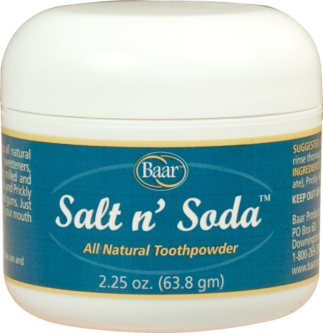 Salt n' Soda™ Toothpowder, 2.25 oz - Walmart.com