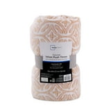 Mainstays Yellow Textured Plush Throw, 50” x 60” - Walmart.com