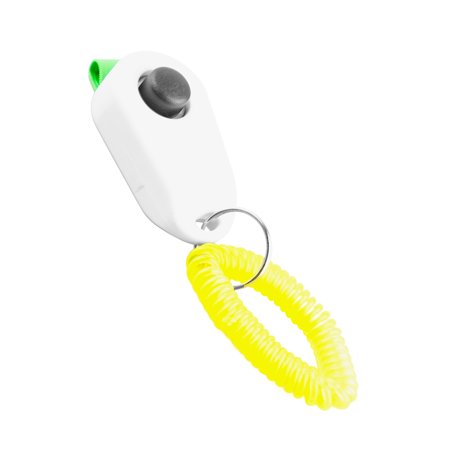 Pet Dog Training Clicker With Wrist Bands Strap Assorted Color Dog ...