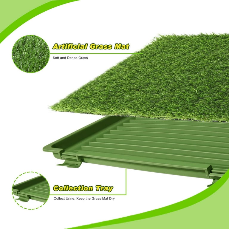 Dog Grass Pad Dog Potty Training Artificial Grass Pad Pet Cat Toilet ...