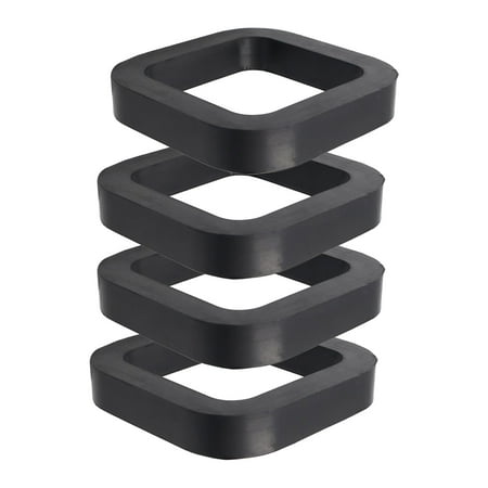 2inch Trailer Hitch Receiver Pads, Rattle Eliminate Noise Rubber ...