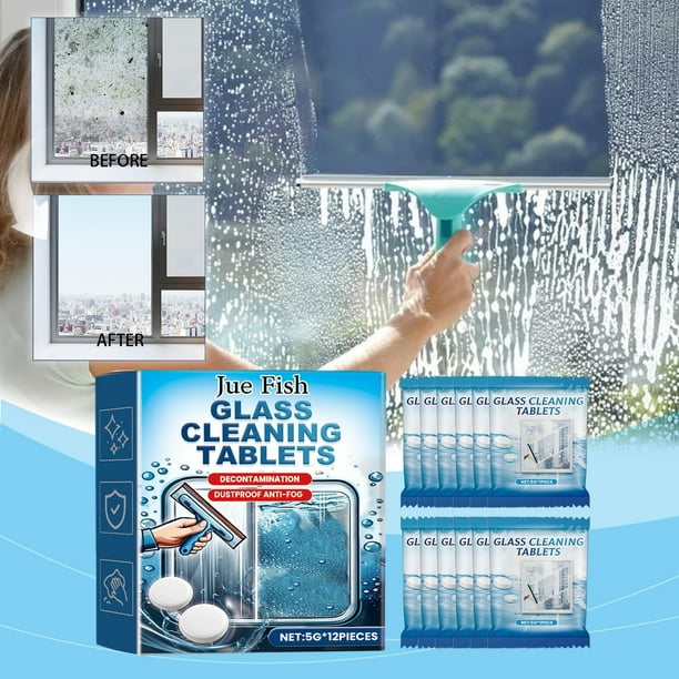 Glass Cleaning Artifacts Effervescent Tablets HighlyEffective Detergent ...