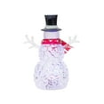 Roman LED Snowman with Changing Color Lights - Walmart.com