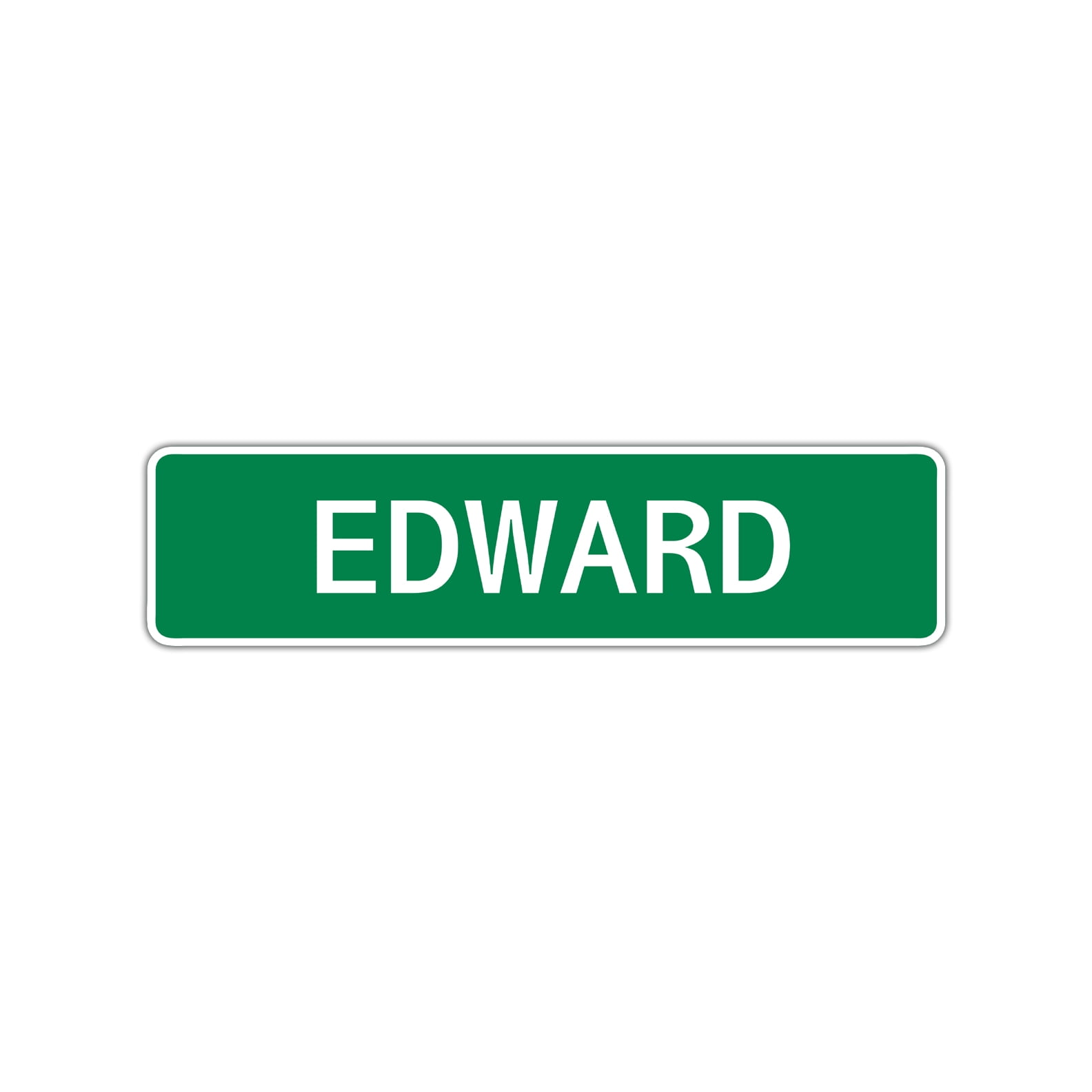 Edward Boys Letter Printed Plaque Decoration Label Indoor Outdoor ...