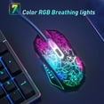 Wired Gaming Mouse, Ergonomic USB Optical Mouse with Chroma RGB ...