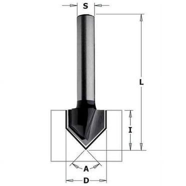 CMT, Contractor Chamfer Bit, 1-3/8-inch Diameter, 45° Cutting Angke, 1/ ...