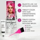 Got2b Color Remix, Customizable Semi-Permanent Hair Color, 093 Shocking ...
