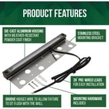 GKOplus 12 Inch LED Hardscape Lighting, Low Voltage Paver Wall Step ...