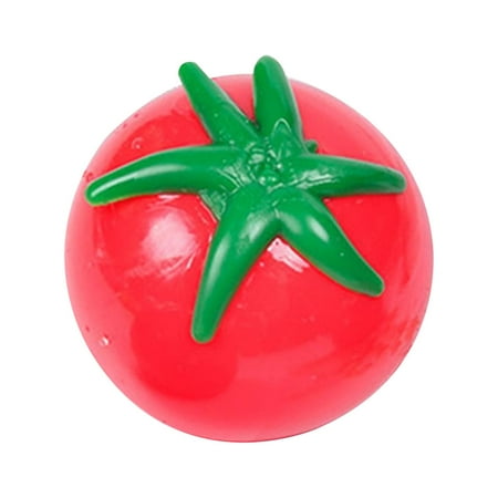 Tomatoes Stress Relieve ,tomatoes Squishy Imitation Tomatoes Stress ...