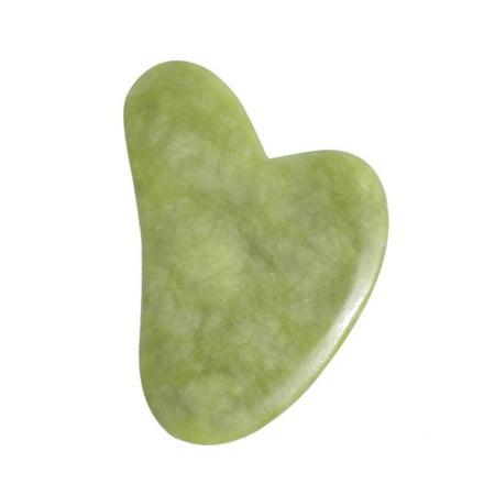 Natural Stone Massage Board Jade Guasha Scraper SPA Heart Shaped ...