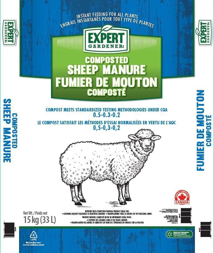 Expert Gardener Sheep Manure 15 Kg - Walmart.ca