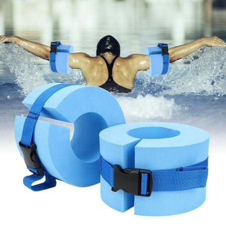 BuyWeekCA 1 Pair of Swimming Arm Floaties Inflatable Swim Arm Bands ...