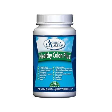 Omega Alpha Healthy Colon Plus 180 caps | Walmart Canada