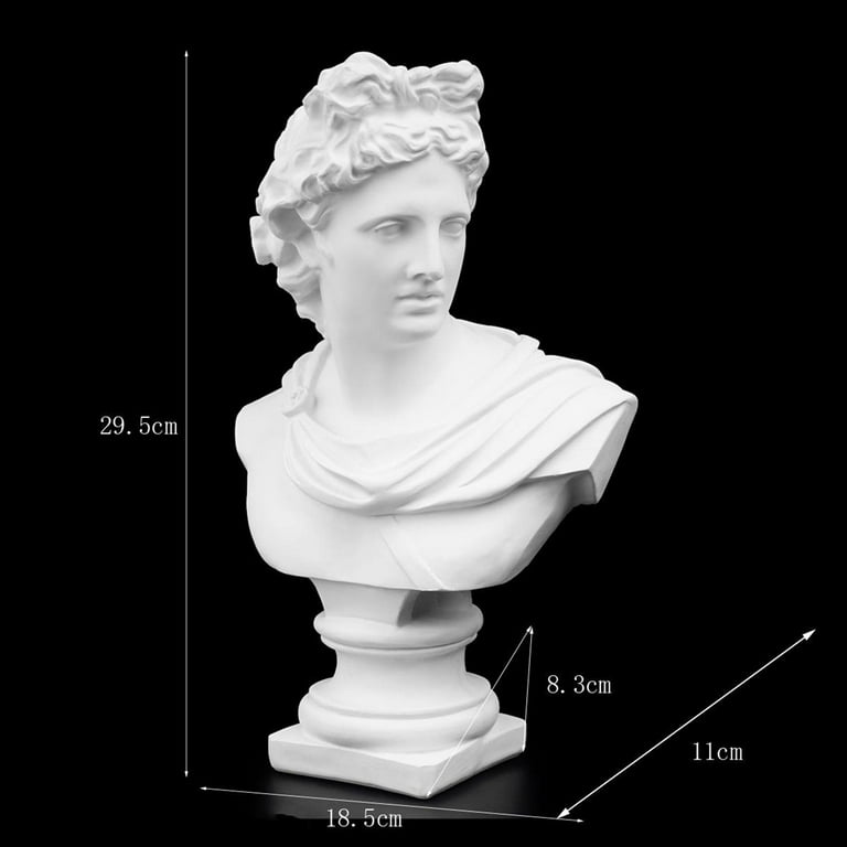 Roman Gods Statues Head