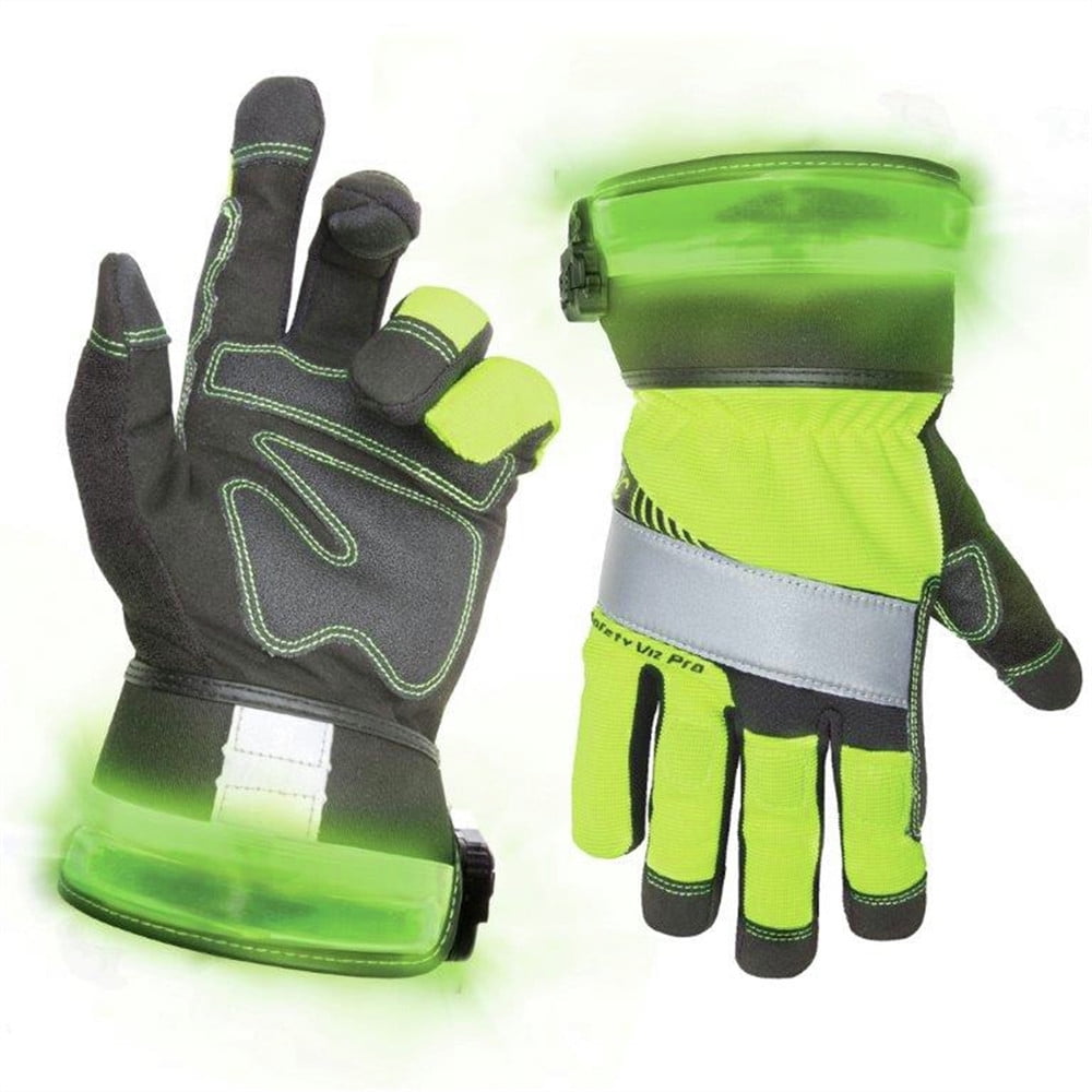 Safety Pro Lighted Gloves - XL - Walmart.com