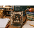 Astrology Teacher Mug 2D Printed 3D Effect, Custom Name Virgo Books ...