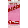 Pink Plastic Table Covers 108" x 54" , 3 ct - Walmart.com