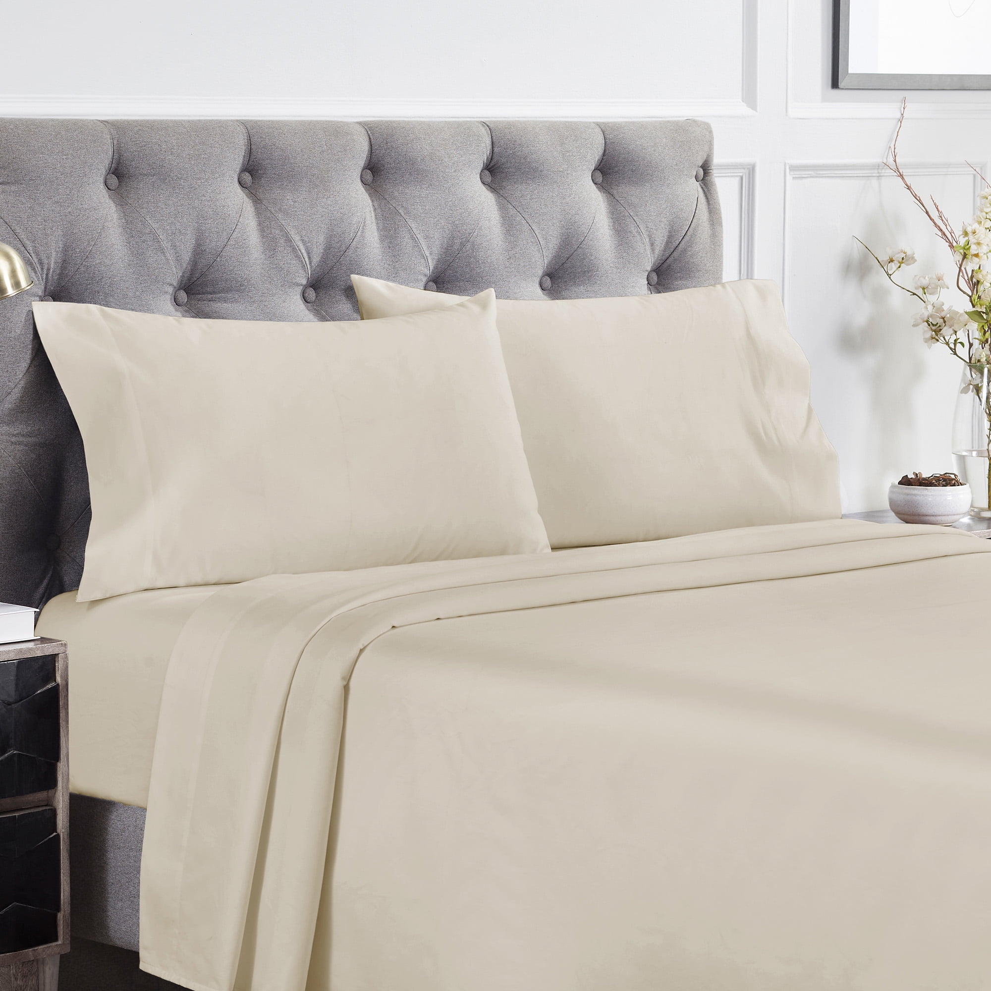 Luxury Sheets 1000 Thread Count, 100% Cotton Sheets, Very Smooth Soft ...