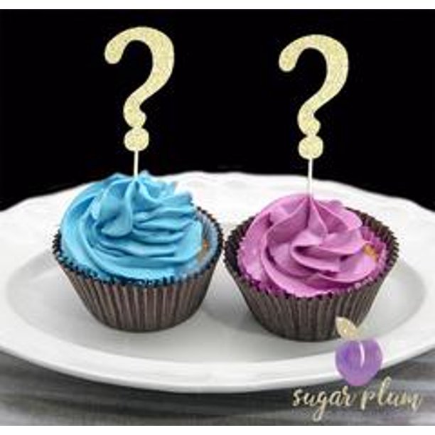 Question Mark Cupcake Toppers Set of 12 - Walmart.com