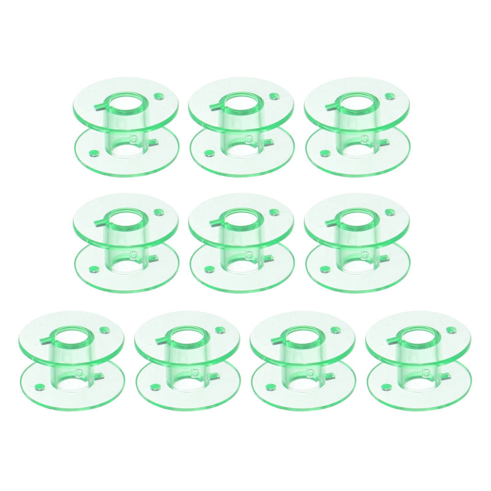 Uxcell Plastic Bobbins Standard Sizes for Multi Function Sewing Machine ...