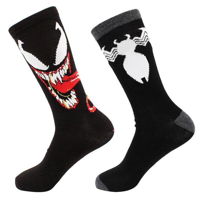 Venom - Venom Symbiote Crew Socks 2-Pack - Walmart.com - Walmart.com