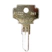 Kaba Ilco Key Blank, FR2,Brass, PK10 L1054G-FR2 - Walmart.com