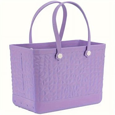 Mainstays Plastic Large Laundry Flex Tote, 18"W x 8.75"D x 13"H, Orchid ...