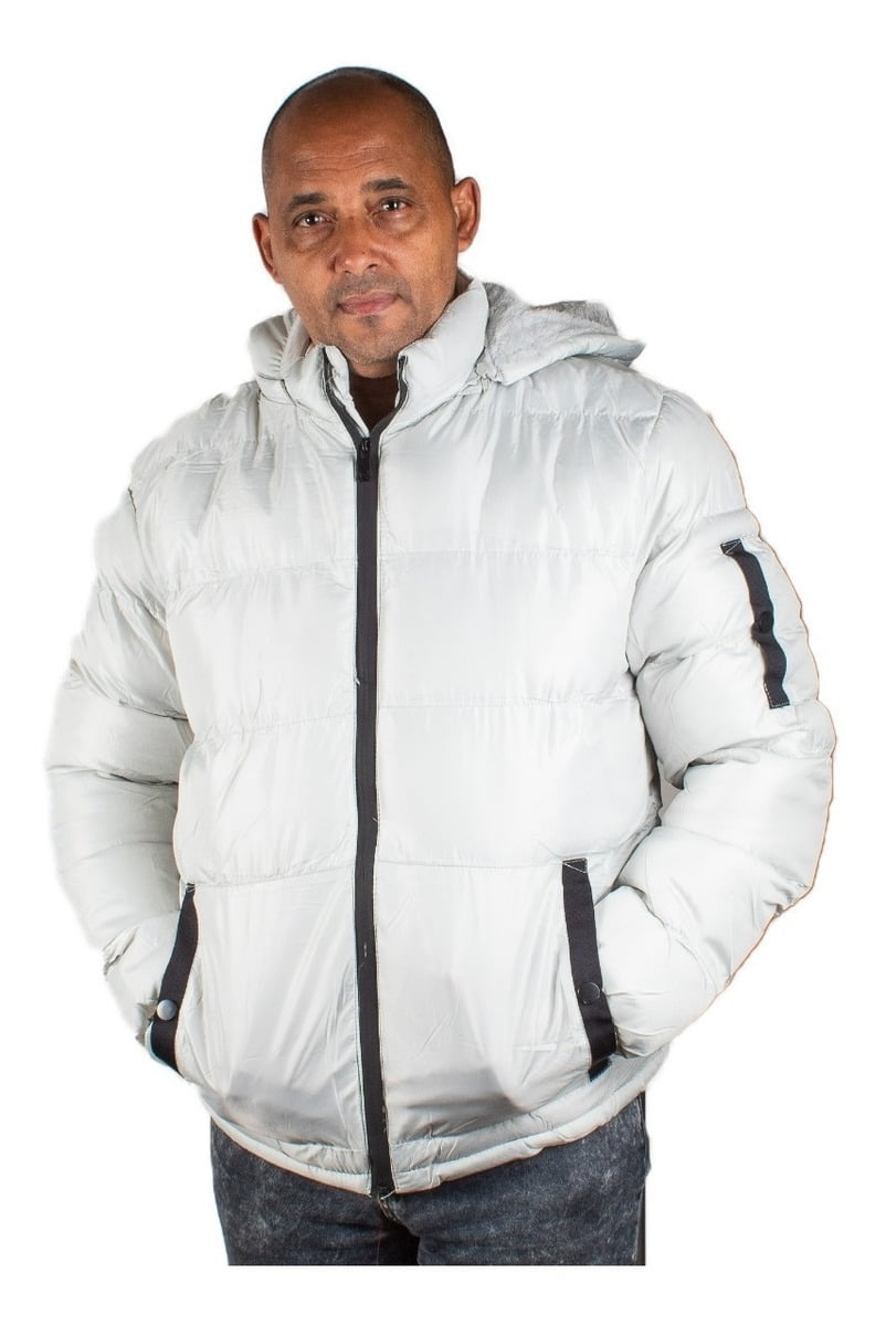 Chamarra Hombre Invierno Abrigada. Con Capucha Desmontable | Walmart en ...