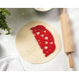 Talisman Designs 10-Inch Round Plastic Dough Pie Top Cutter, Pie Crust ...