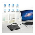 External CD DVD Drive USB 3.0 Type C Portable Ultra Slim CD DVD ...