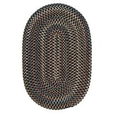 Copper Grove Coconino Transitional Braided Area Rug Navy 7' x 9' Oval 8 ...