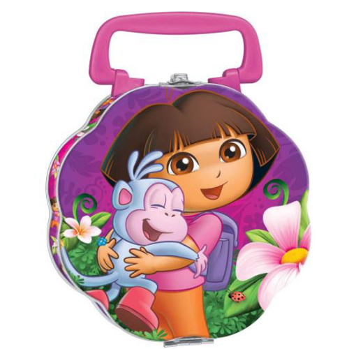 Dora the Explorer 'Flower Adventure' Tin Favor Box (1ct) - Walmart.com