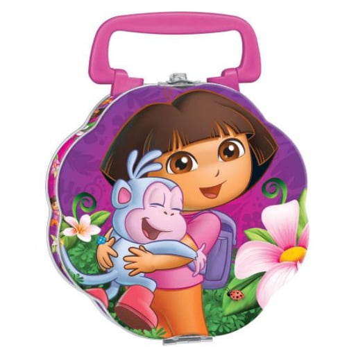 Dora the Explorer 'Flower Adventure' Tin Favor Box (1ct) - Walmart.com ...