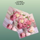 Keep Unique Birthday Flower Paper Napkins, Decoupage Napkins, Assorted ...