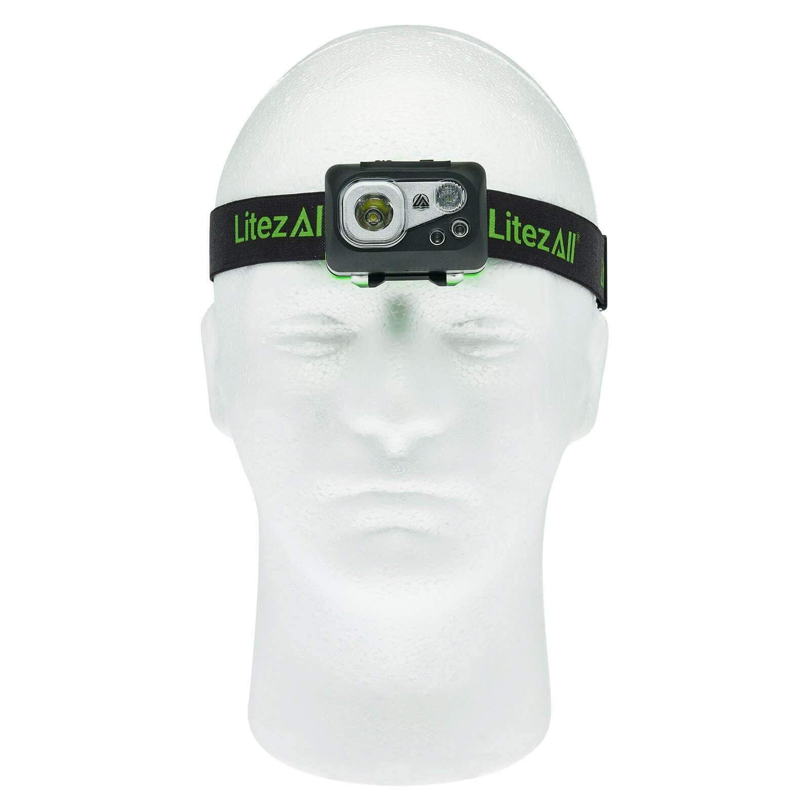 LitezAll Nearly Invincible Rechargeable Head Lamp - Walmart.com