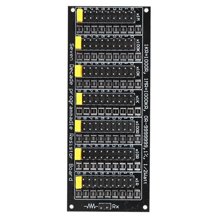Test Trimming Resistance Substitution Box Resistor Board, Programmable ...