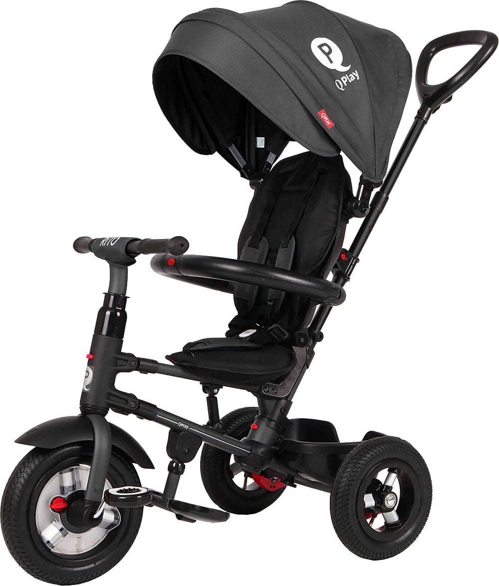 QPlay Rito Plus Folding Stroller/Tike - Black - Walmart.ca
