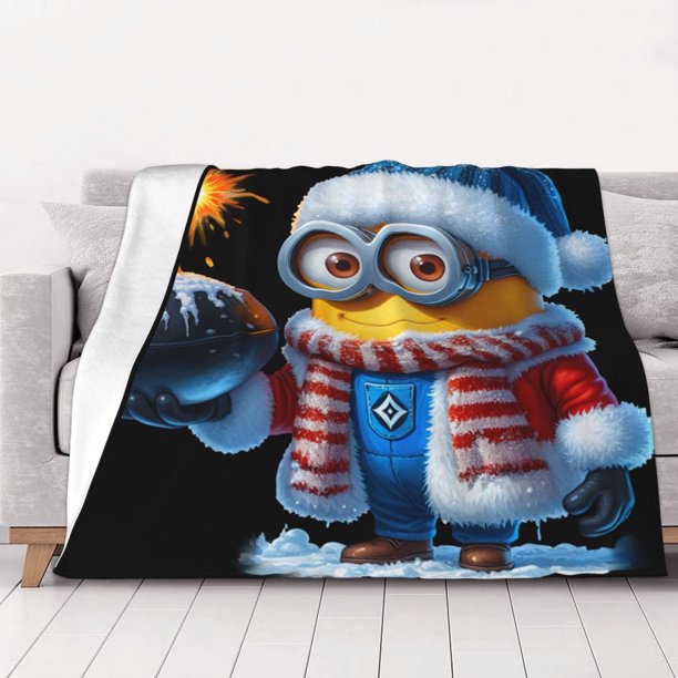 Manta polar de los Minions de Mi villano favorito, súper suave y ...