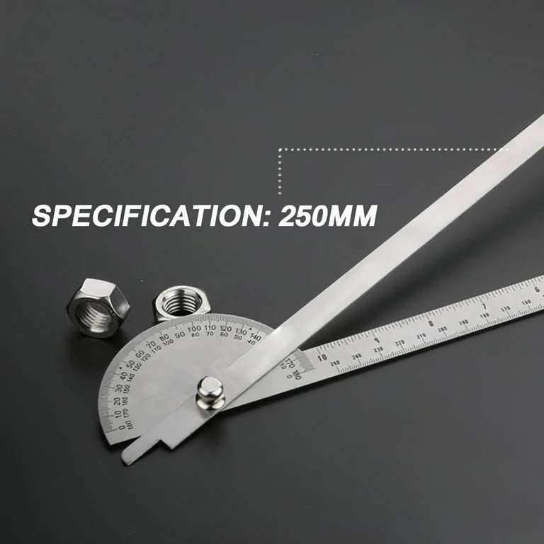 Stainless Steel Protractor Angle Finder