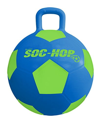 Hedstrom 55-9534 Soc Hop (Soccer Ball Hopper), Blue/Green, 15 Inch ...