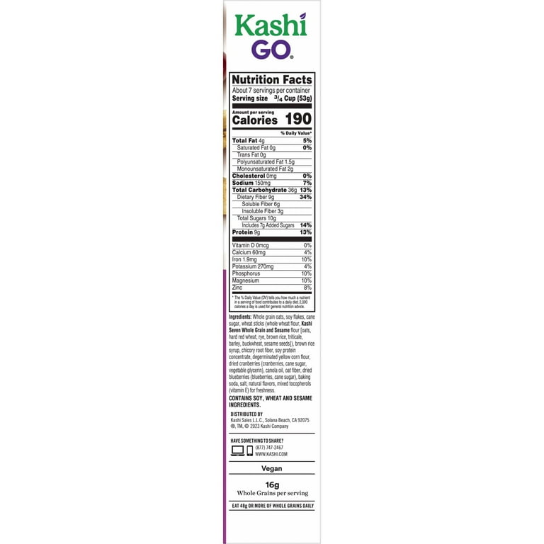 Kashi Cereal Berry