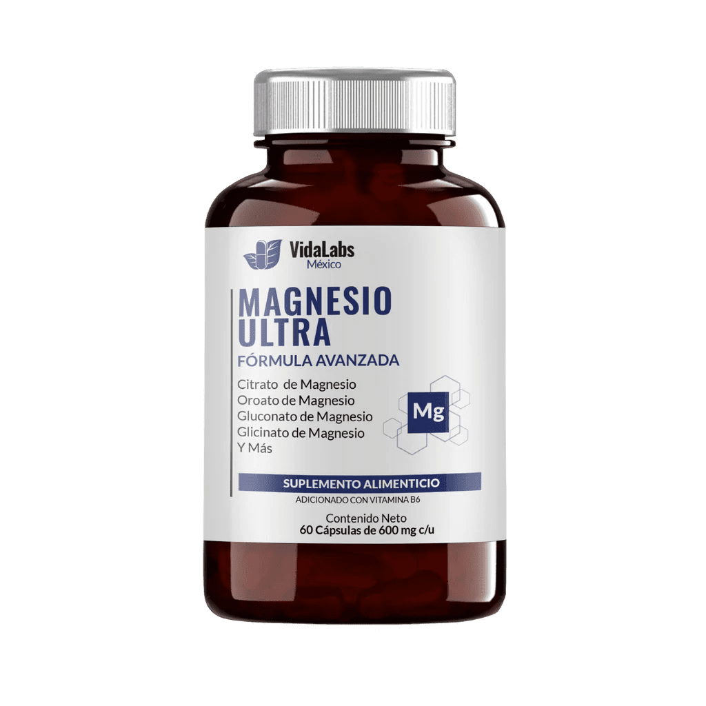 Suplemento Alimenticio - Magnesio Ultra - 60 capsulas VidaLabs Capsulas ...
