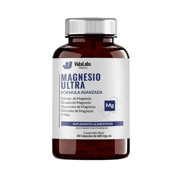 Suplemento Alimenticio - Magnesio Ultra - 60 capsulas VidaLabs Capsulas ...