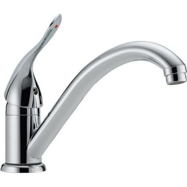Foundations Single Handle Kitchen Faucet with Spray in Stainless ...