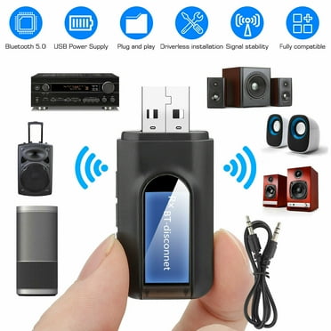 BlueTooth A2DP + USB Flash Drive Car Stereo Adapter Interface for ...